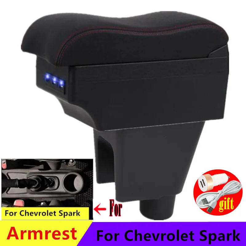 Car-Armrest-Box-For-Chevrolet-Spark-Interior-Center-Console-Storage-Box ...