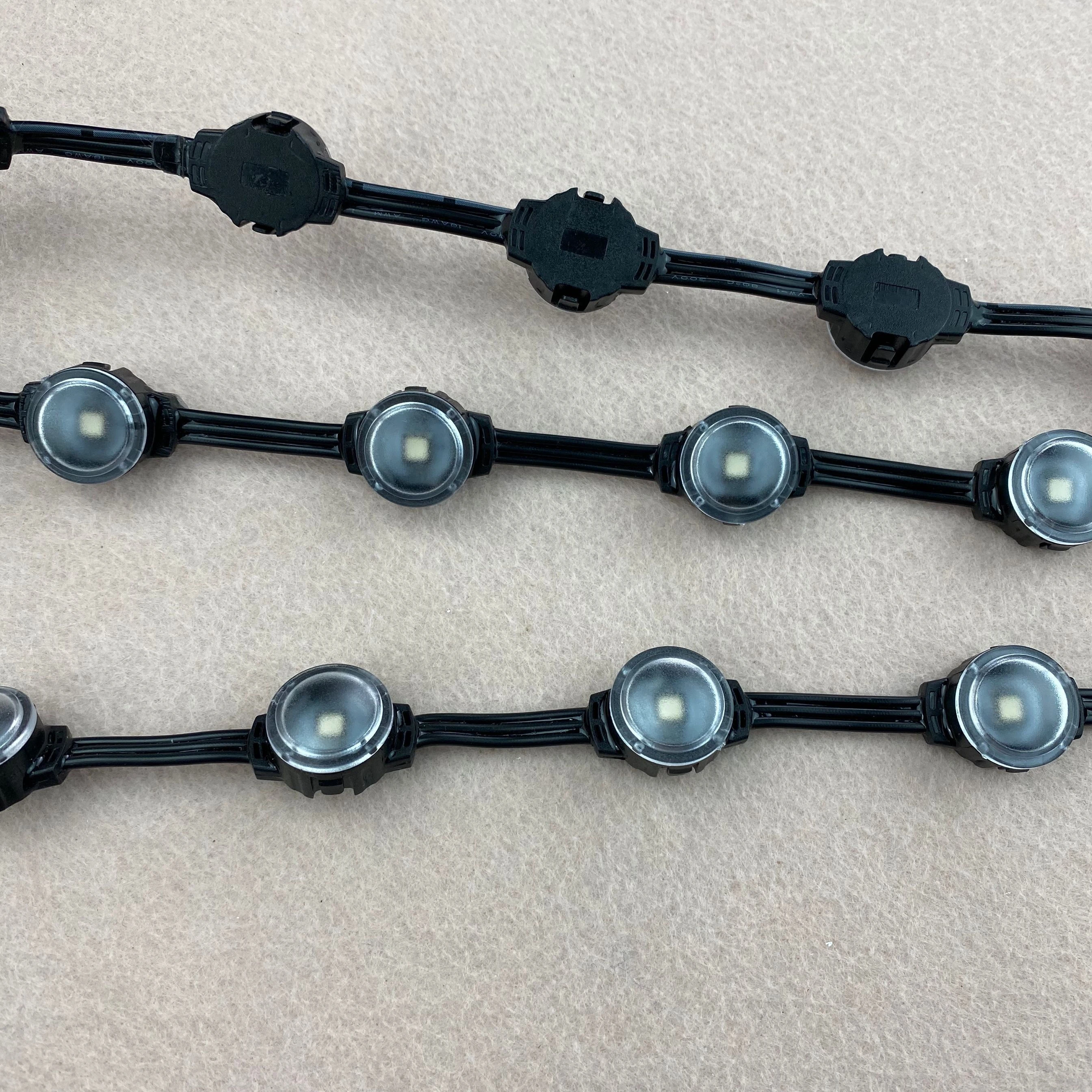 50pcs 11cm/5.5cm Spacing Dc5v 20mm Ws2811 5050 Smd Pixel Module;back ...