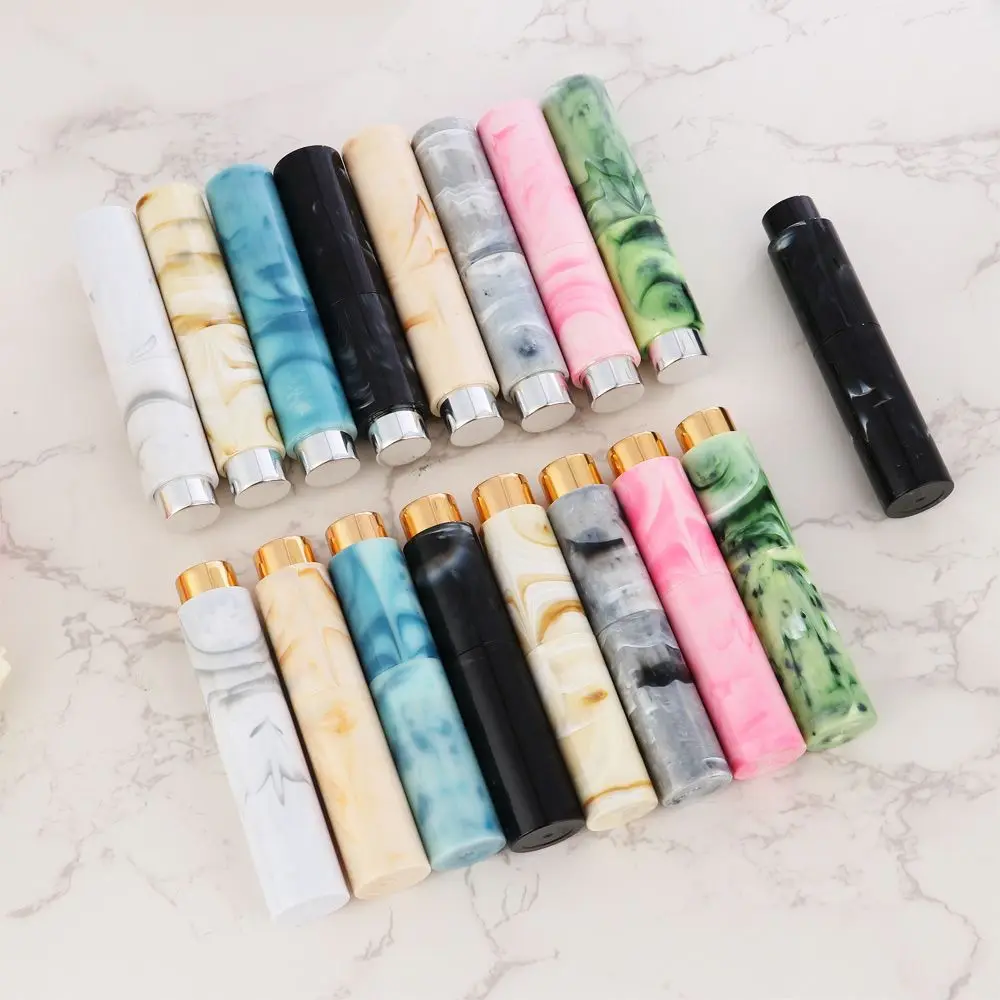 10ML Travel Marble Pattern Portable Refillable Perfume Atomizer Bottles ...