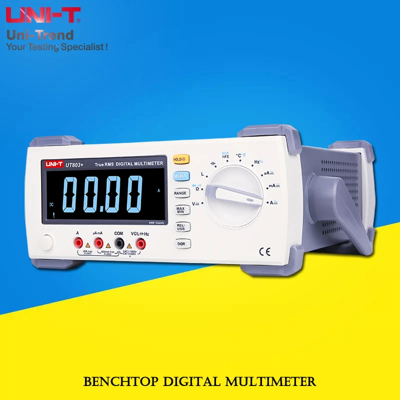 UNI-T UT803+ High-precision auto-ranging Benchtop Digital Multimeter ...