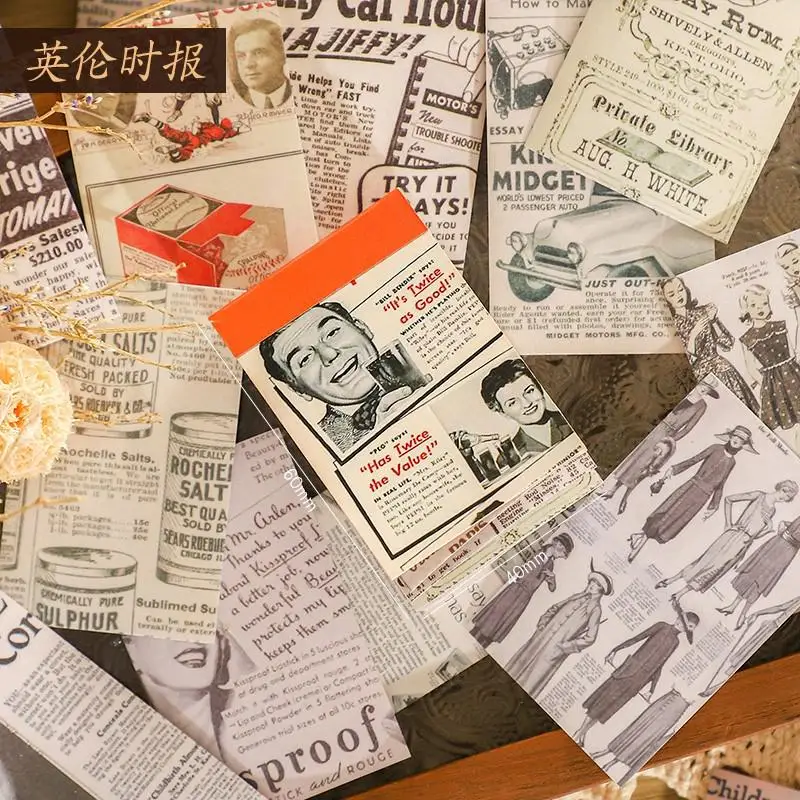 Newspaper Tumblr Background Floral