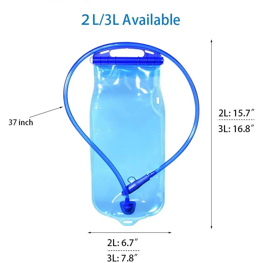 SAC D'HYDRATATION,1.5L--Sac à dos Portable en TPU pour système'hydratation, 1l, 1,5 l, 2l, 3l ...