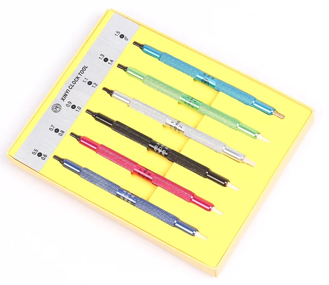 Quality Watch Hands Fitting Tool 12 Size Setting Press Presser Setter