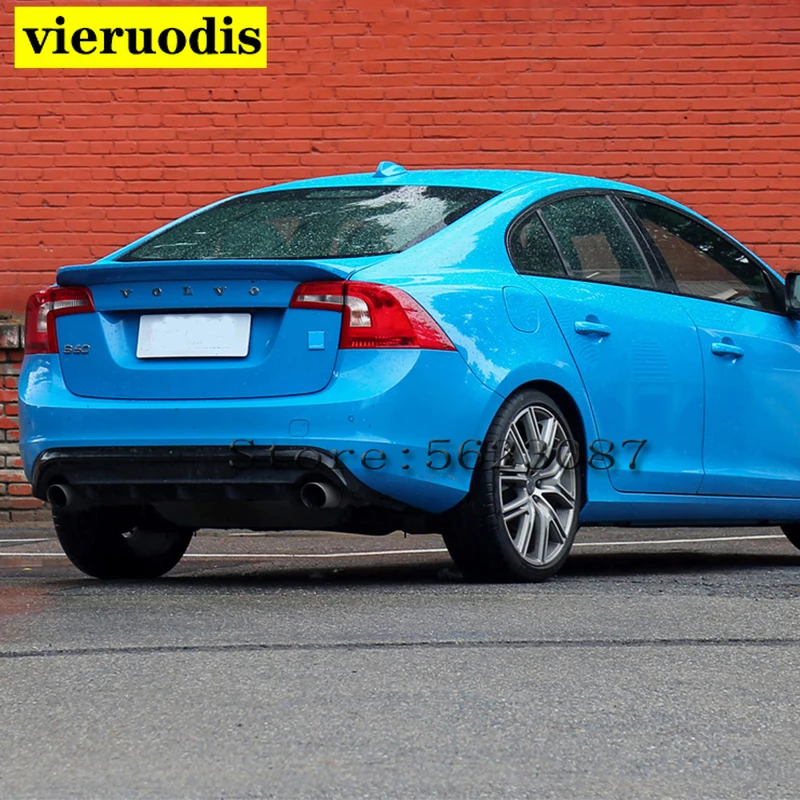 For Volvo S60 Spoiler 2014-2016 Volvo S60 High Quality Abs Material Car ...