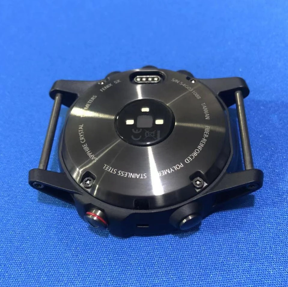 For GARMIN Fenix 5X HR Sport Watch Back Cover Case Replacement ...