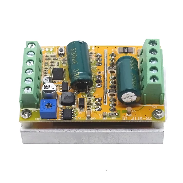 380W 3 Phases Brushless Motor Controller board(No/without Hall sensor ...