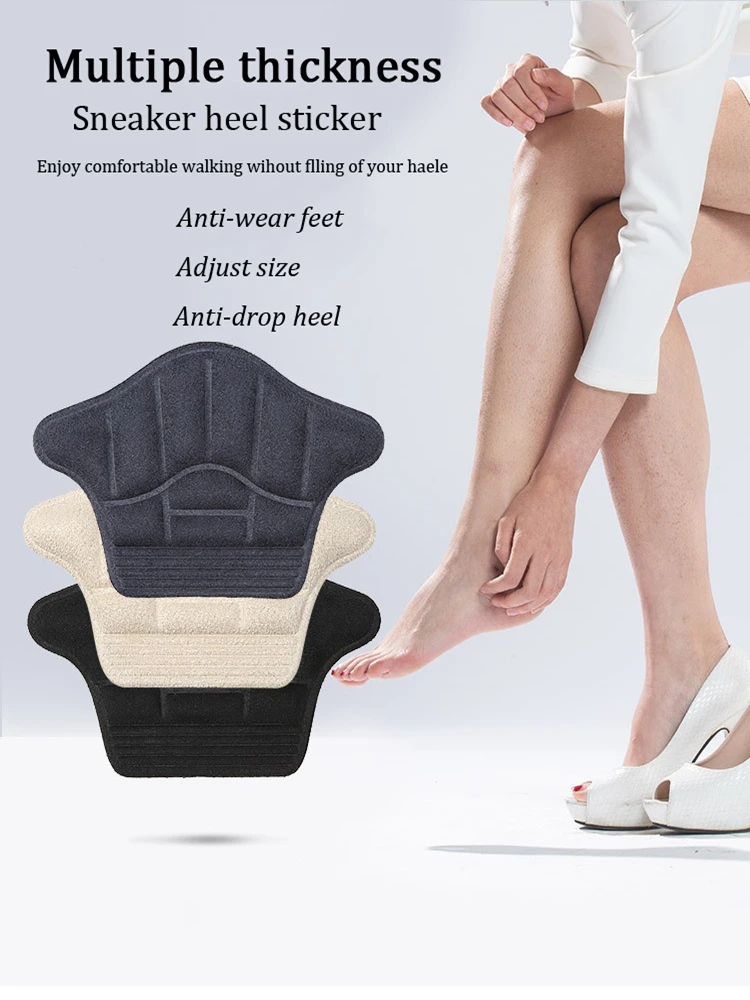 TALONNETTE,Black--Femmes semelles pour chaussures de Sport protecteur ...