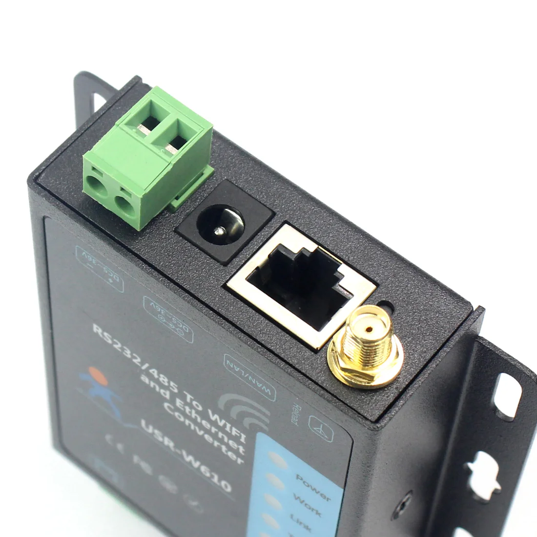 USR-W610 Serial to WiFi Ethernet Wireless Converter RS232 RS485 Serial ...