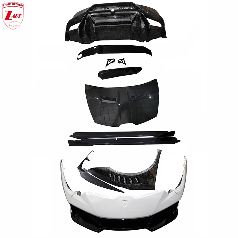 Z-ART-Huracan-Retrofit-Body-Kit-for-Lamborghini-Huracan-Aerodynamic ...