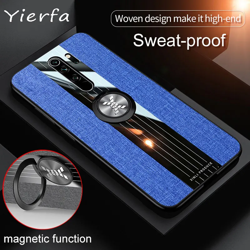 Для Xiaomi Redmi Note 8 Pro чехол роскошный магнитный держатель-кольцо ...