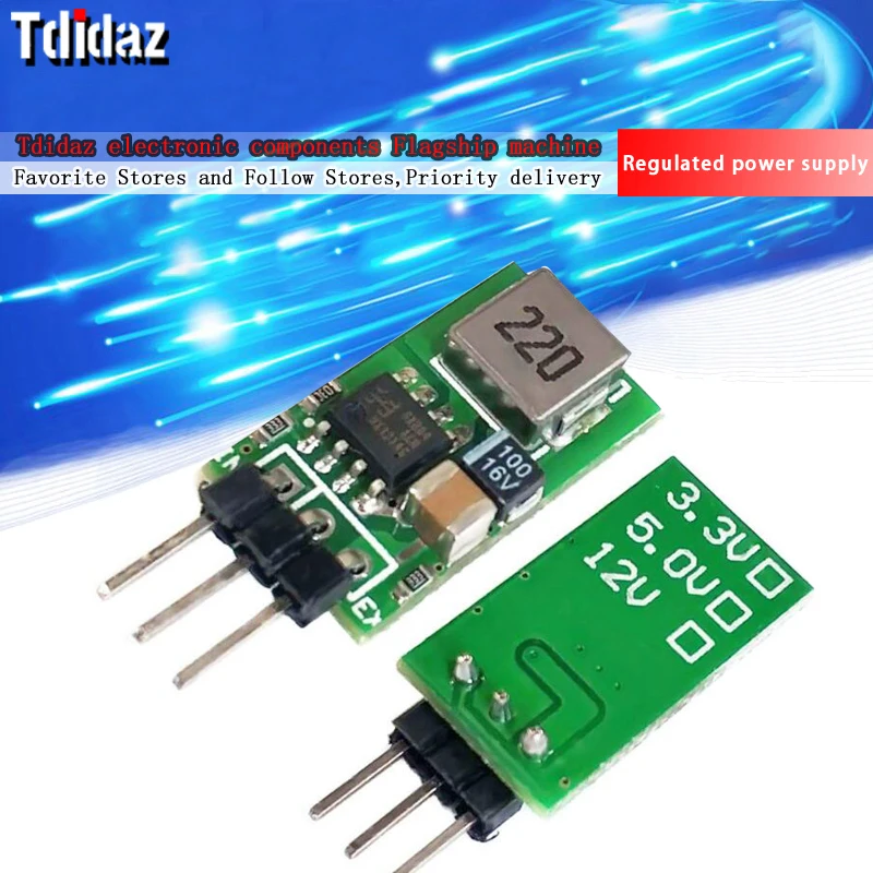 DC-DC Voltage stabilized Power Supply 5V/1A Voltage Regulator Replace ...