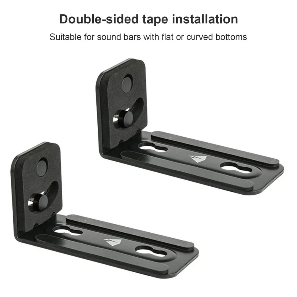 Universal Soundbar Wall Mount Kit Mounting Brackets for JBL Samsung ...