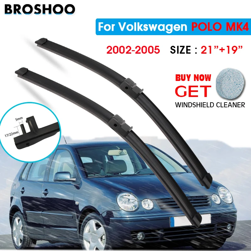 Car-Wiper-Blade-For-Volkswagen-POLO-MK4-21-19-2002-2005-Windscreen ...