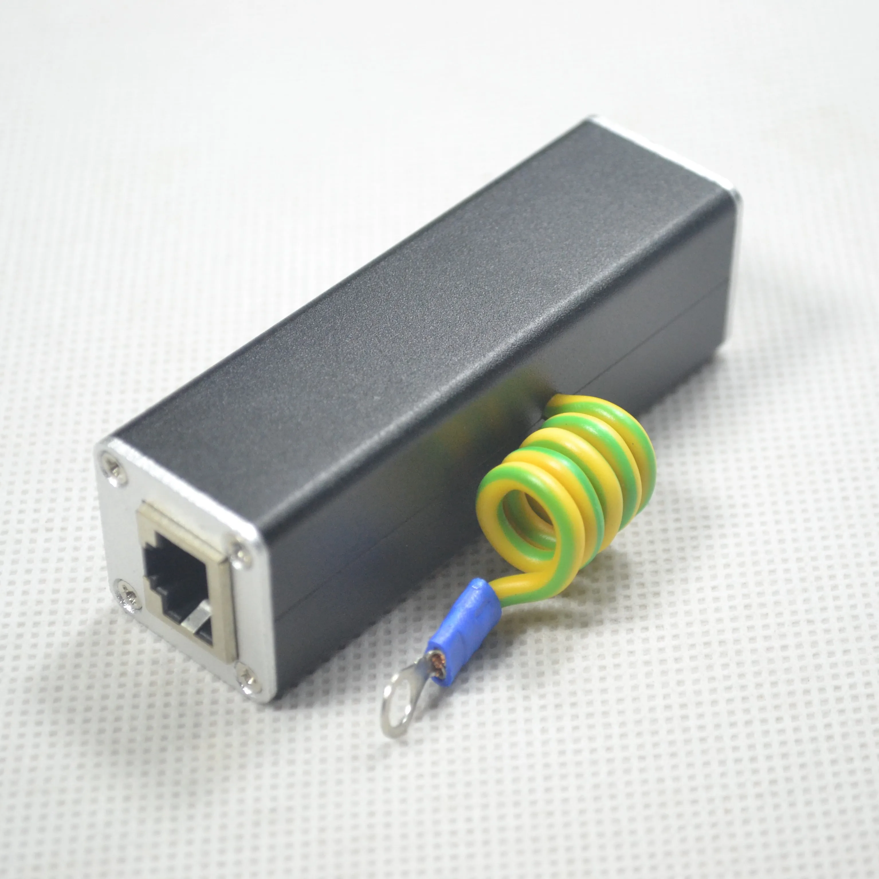100M Ethernet Network Surge Protector RJ45 Thunder power surger ...