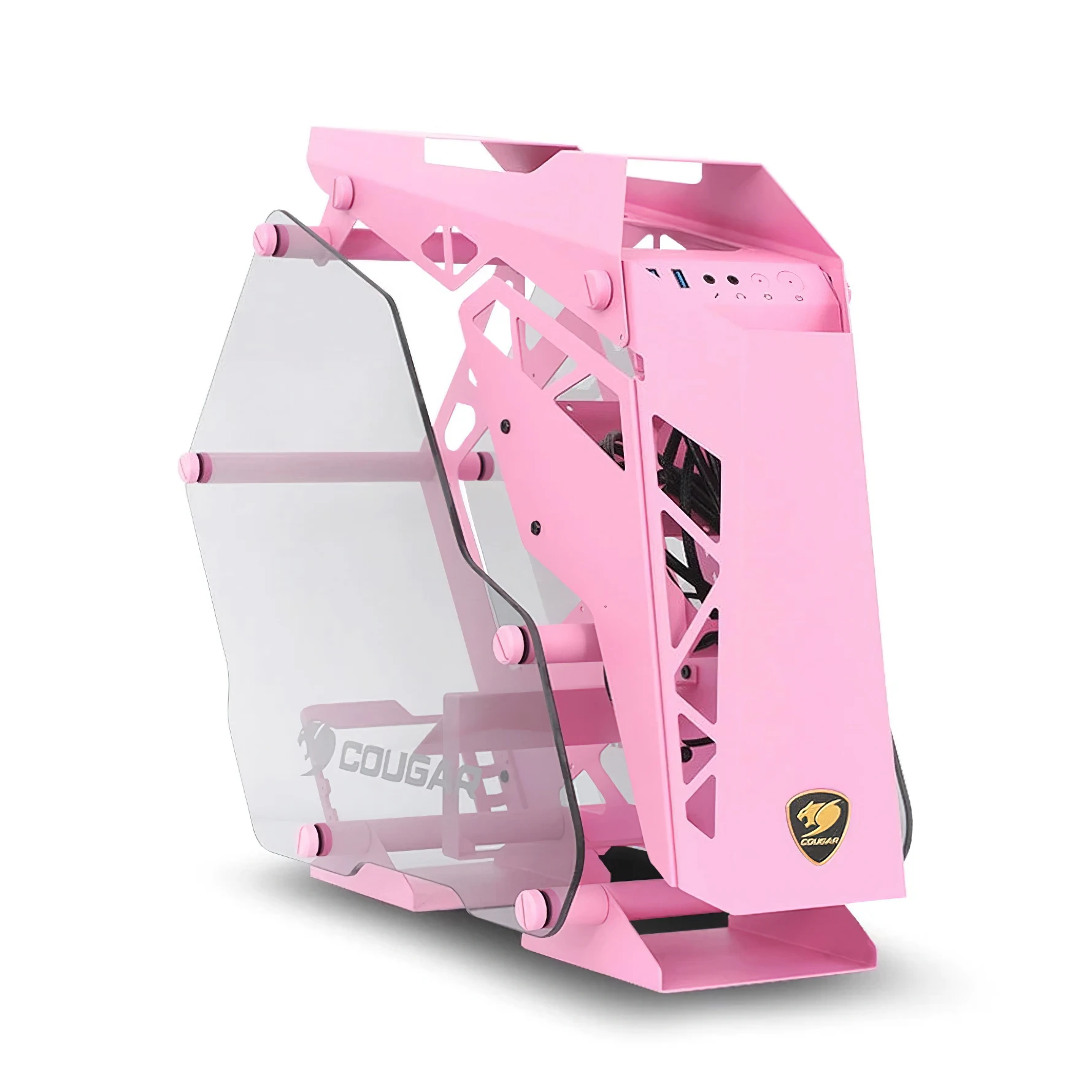 Cougar Conquer Mini Itx Chassis Pc Case Pink - Fans & Cooling - AliExpress