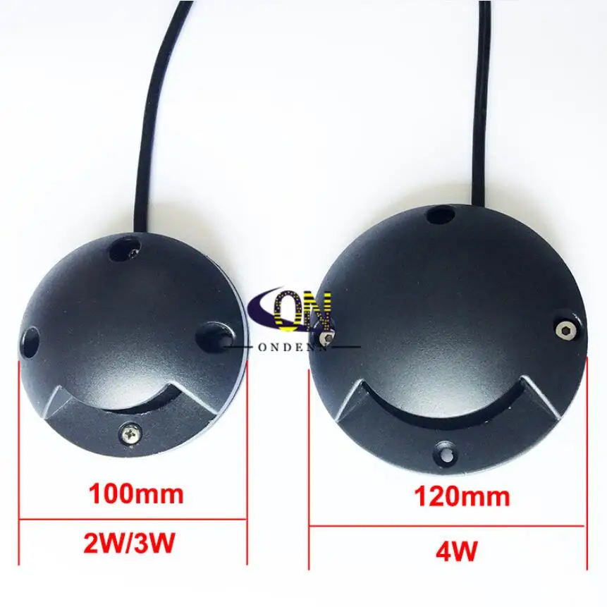 1pcs IP65 LED Deck Floor Light 2W 3W 4W Waterproof Dimmable 110V 220V ...