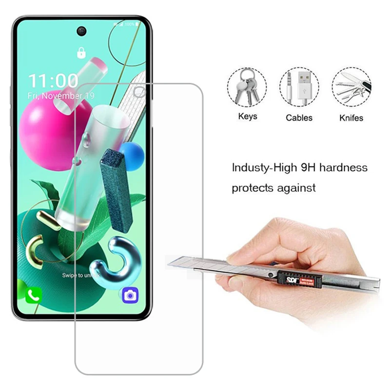 LG K92 5G 화면 보호용 강화 유리 LG K92 5G 휴대폰 필름, 9D 보호 유리 휴대폰 필름 크리스털 Templado|glass for lenovo a6000 ...