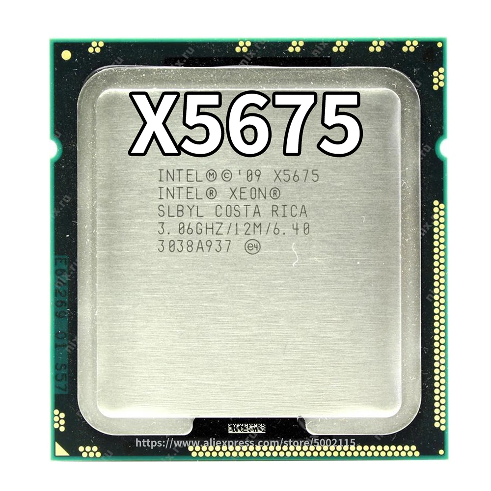 Intel-Xeon series cpu X5670, X5570, X5650, X5572, X5575, X5680 для материнской платы компьютера ...