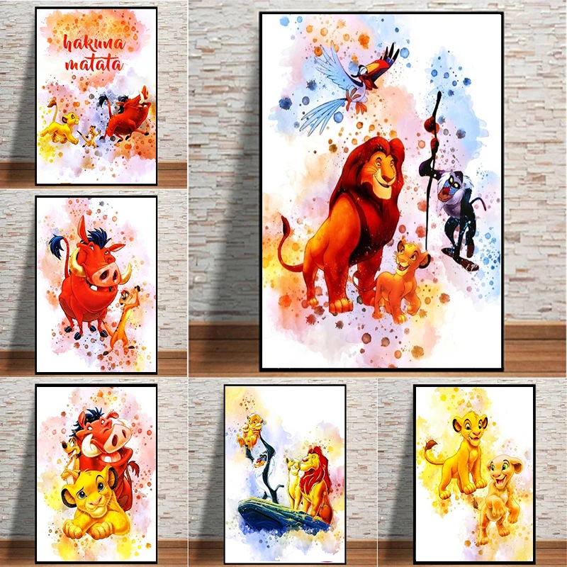 Lion King Simba Painting
