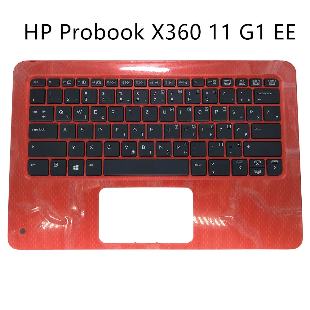 Teclado do portátil para hp probook x360 11 g1 ee ui uk inglês gb wb ...