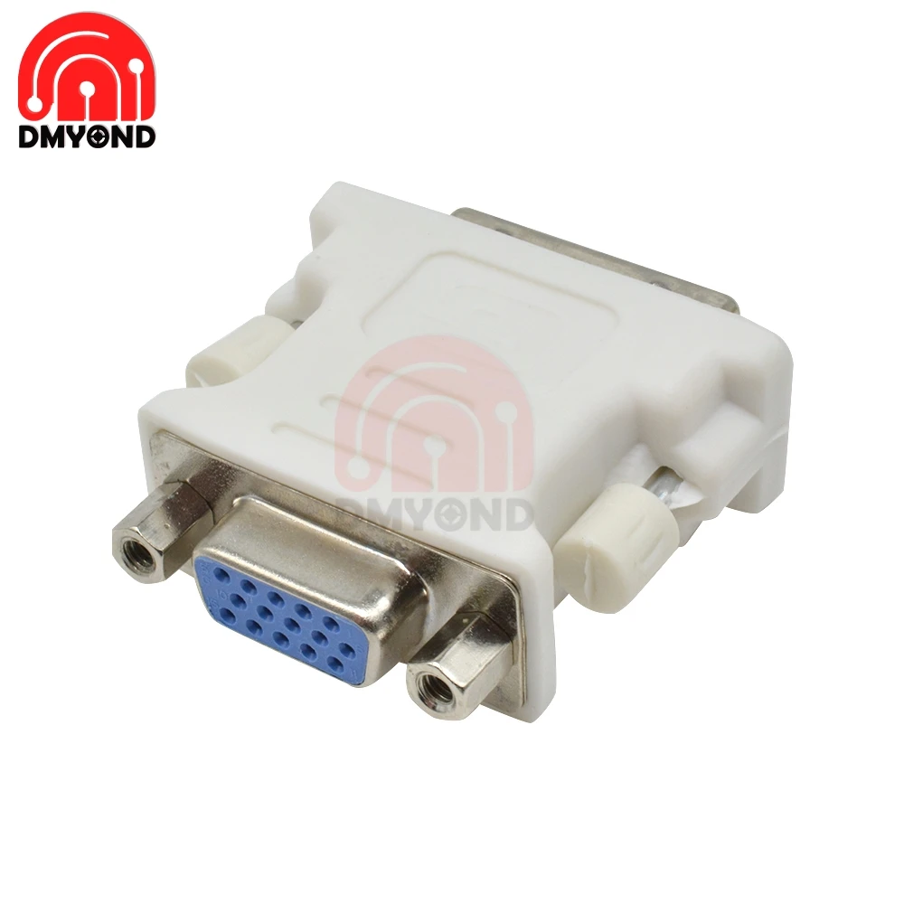VGA Monitor Adapter DVI-I To VGA Adapter - Female DVI (24+5 Pin) To ...