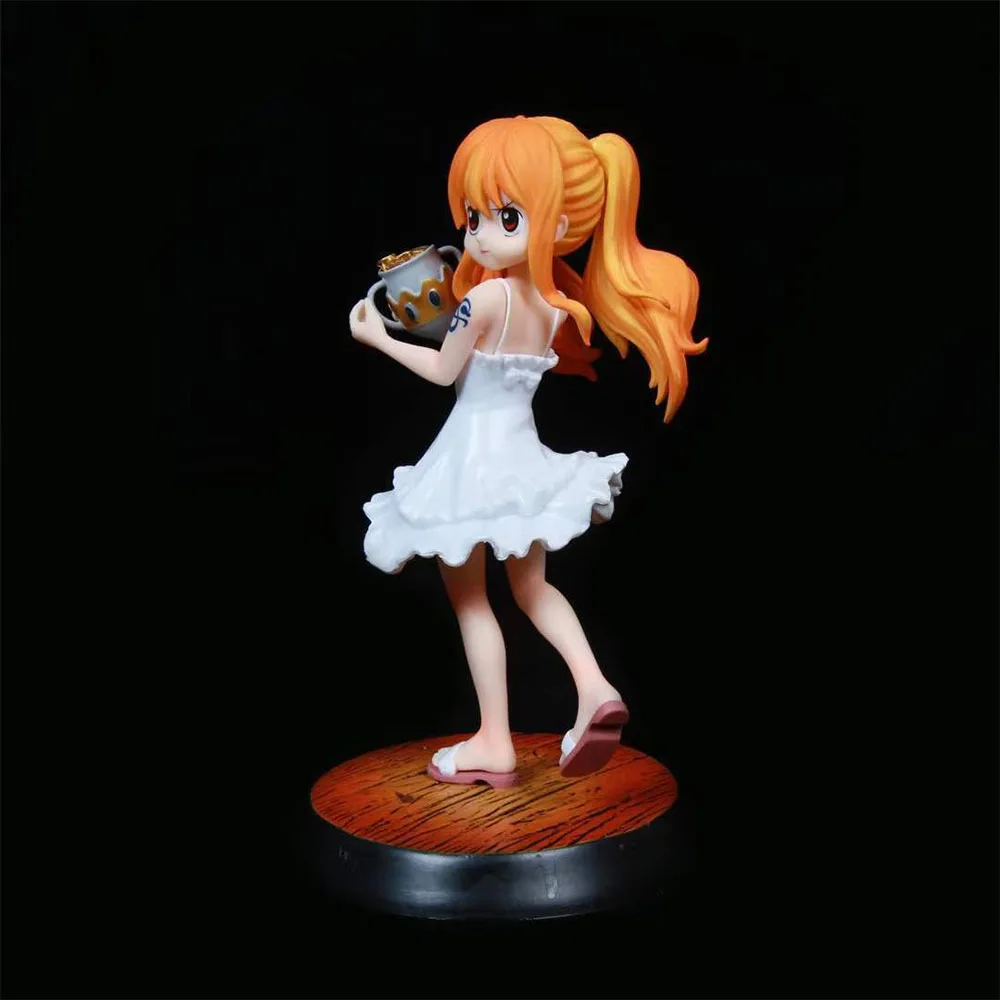 16CM Childhood Nami Action Figure | One piece Merchandise | Up to 80% ...