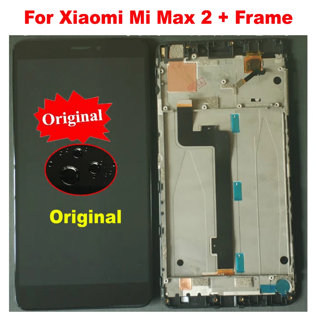 100% Original Xiaomi Max Mi Max Mi Max3 Sensor Lcd Display Touch Panel ...