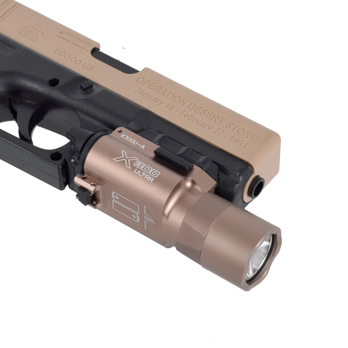 Tactical X300 Ultra Pistol Gun Light X300u Weapon Light Lanterna Torch ...