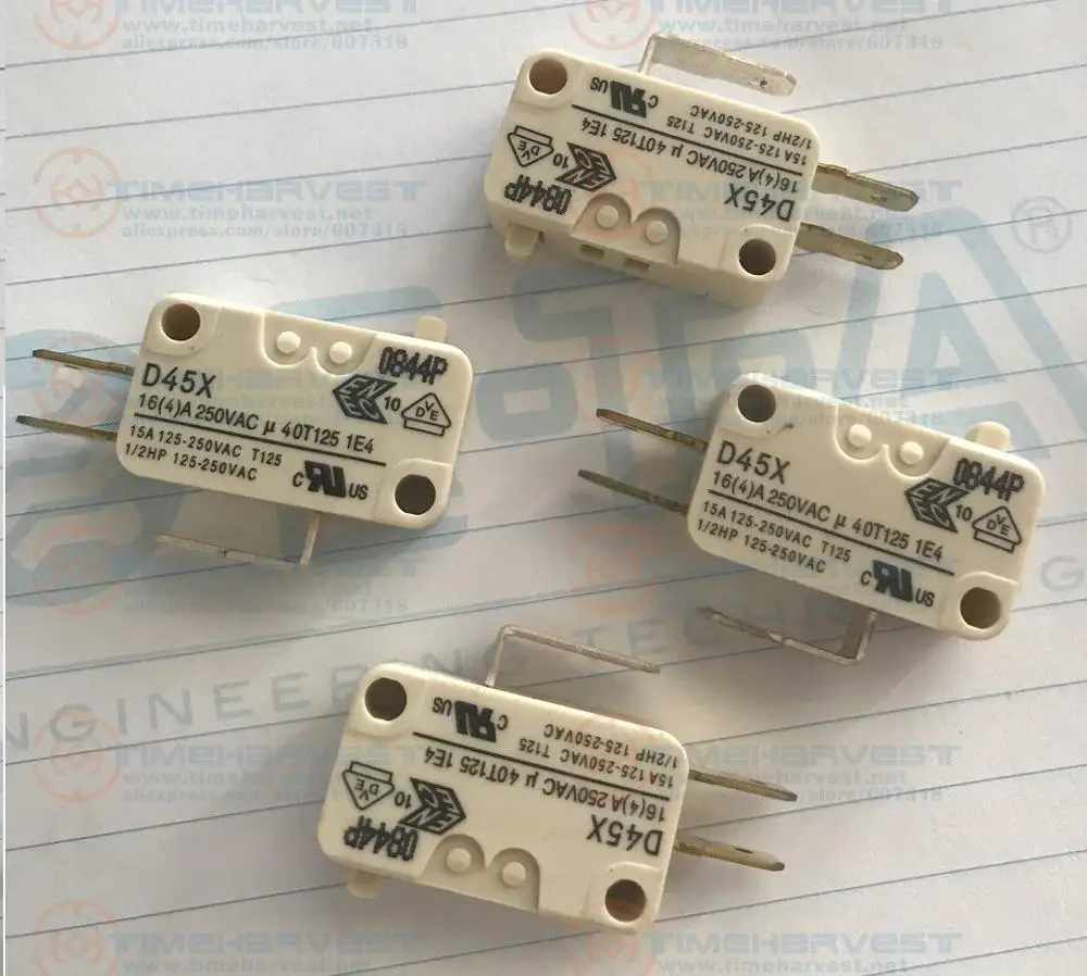 20 pcs CHERRY D45X Microswitches for button 3 terminals micro switch ...