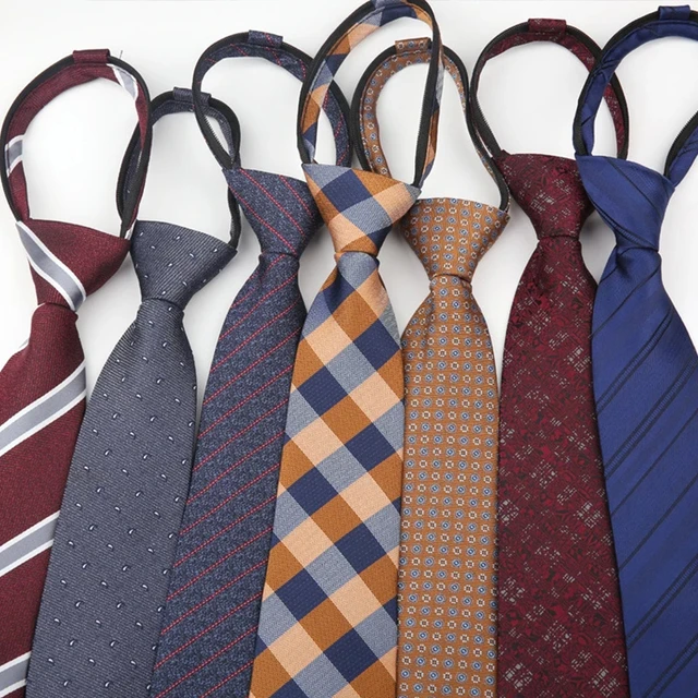 Zip Neck Ties Men