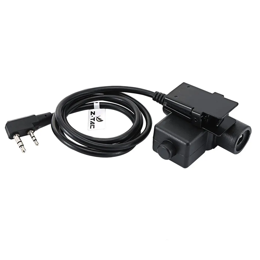 80cm K-Type PTT Cable Military Adapter Z113 Standard Version For Walkie ...