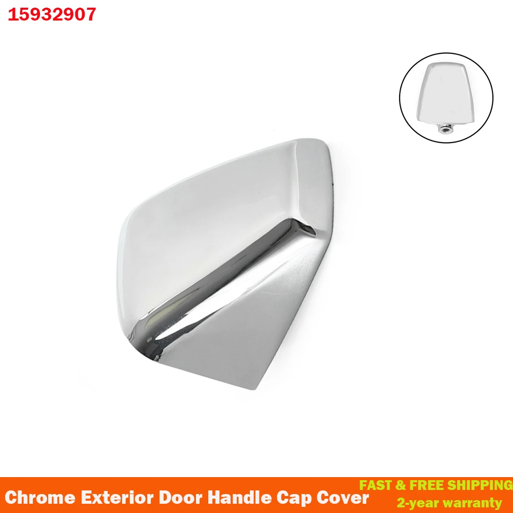 15932907 Chrome Exterior Door Handle Cap Cover 15932-907 For Hummer H3t ...