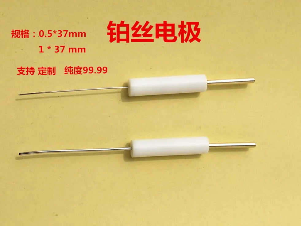 0.5*37mm Platinum Wire Electrode Platinum Electrode Pt Electrode ...