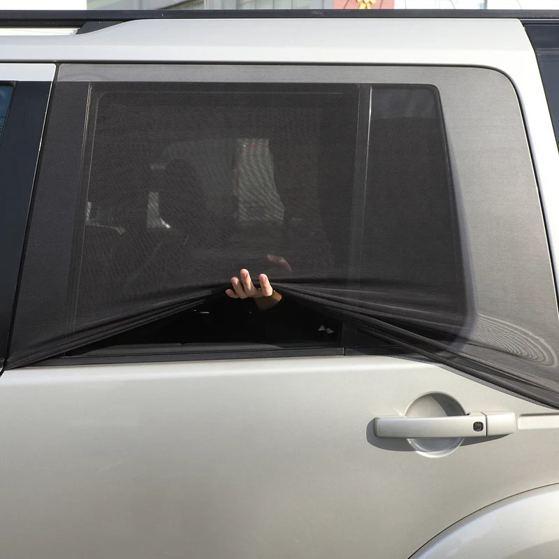 Car-Exterior-Modification-Window-Curtain-Sunshade-Mosquito-Protection ...