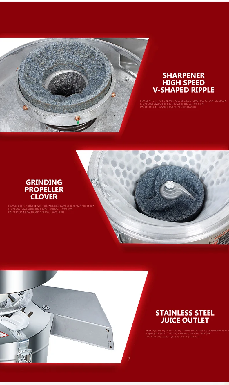 110/220V Commercial Soybean Milk Machine Filter-free Refiner Soymilk ...