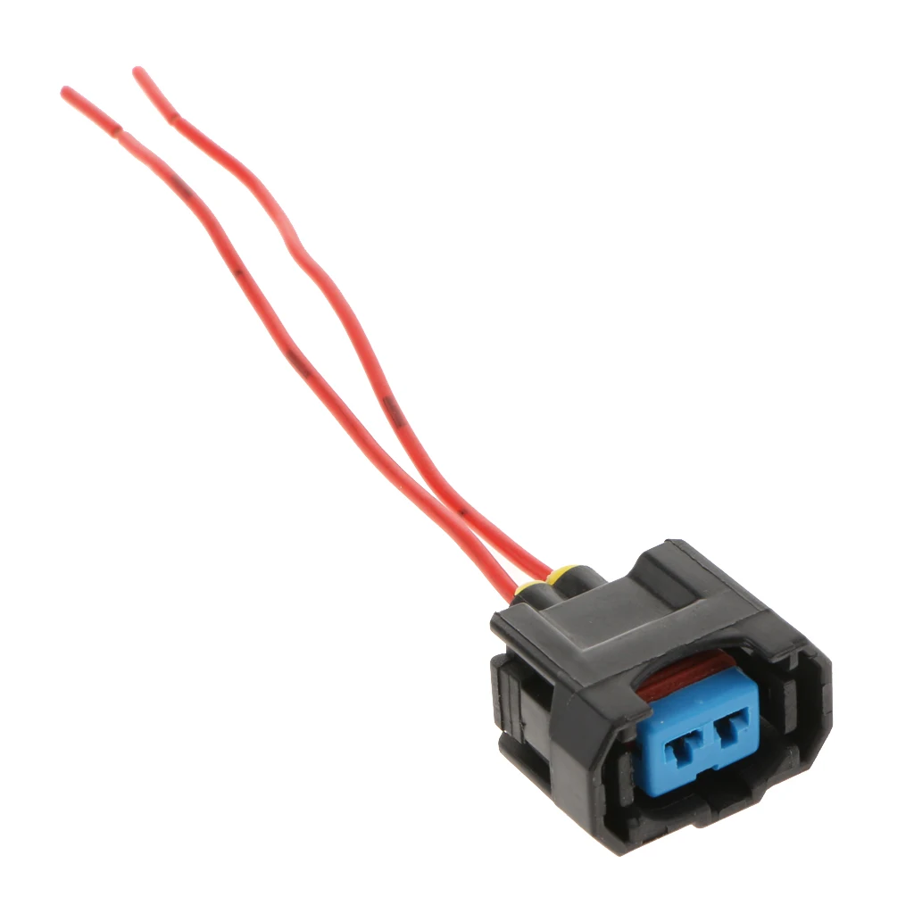 Plastic Female Fuel Injector Connector Plug With Pigtail For Auto Cars ...