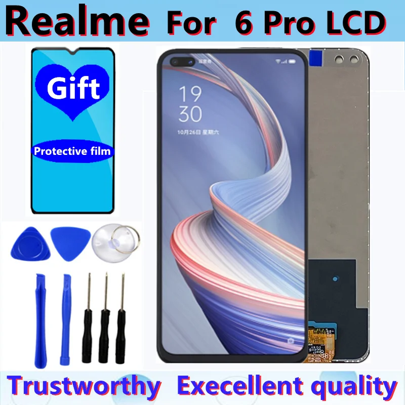 Original-6-6-For-Realme-6-Pro-RMX2061-RMX2063-LCD-Display-Touch-Panel ...