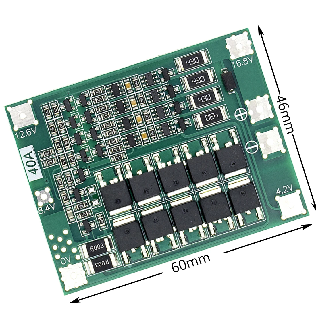 【KAMDSS015】4S 40A Li-ion Lithium Battery 18650 Charger PCB BMS Protection Board with Balance For ...