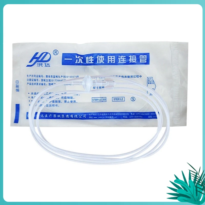 10pcs-Medical-Connecting-Tube-For-Infusion-Set-Disposable-sterile-Iv ...