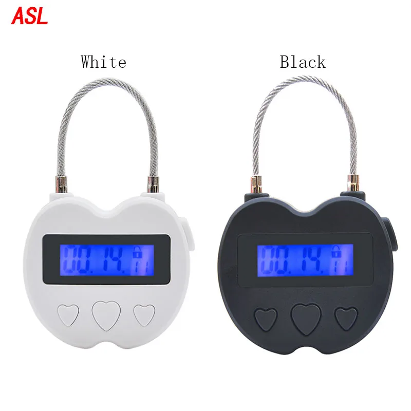 BDSM Time Lock Fetish Handcuffs Mouth Gag Electronic Timer Bondage ...