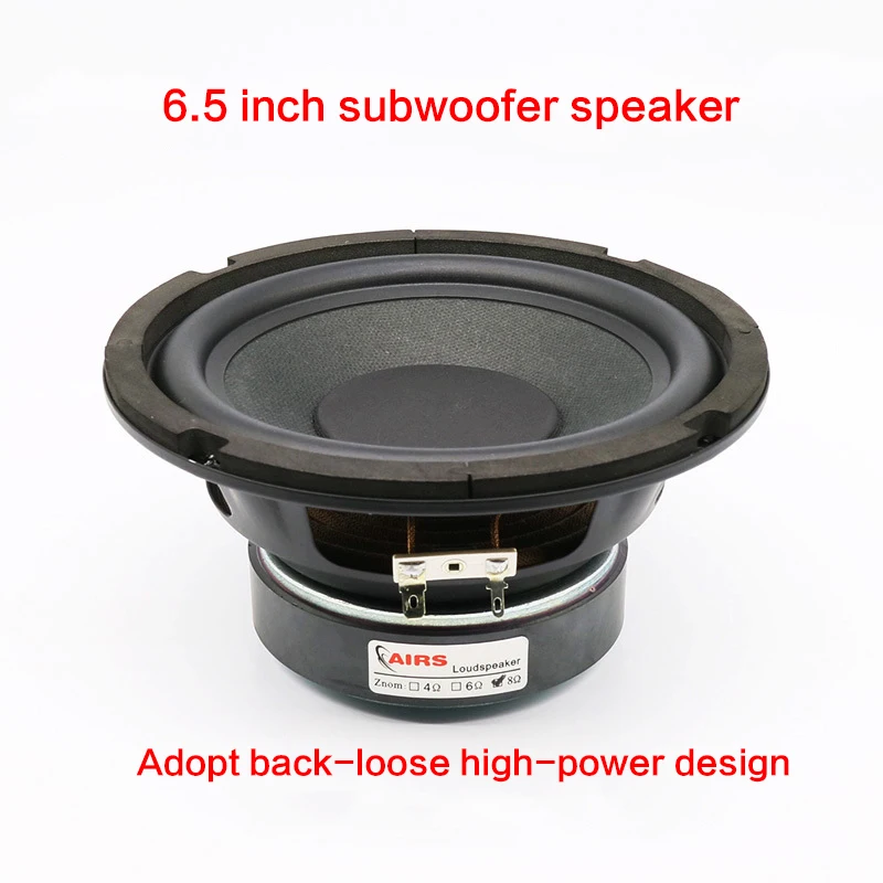 34~60W 6.5-inch Speaker 6.5-inch Woofer High-power Subwoofer Bass ...