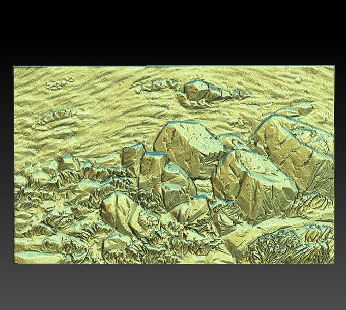 Stone Stl Fájl Formátum 3D -S Modell Megkönnyebbülés A Cnc ...