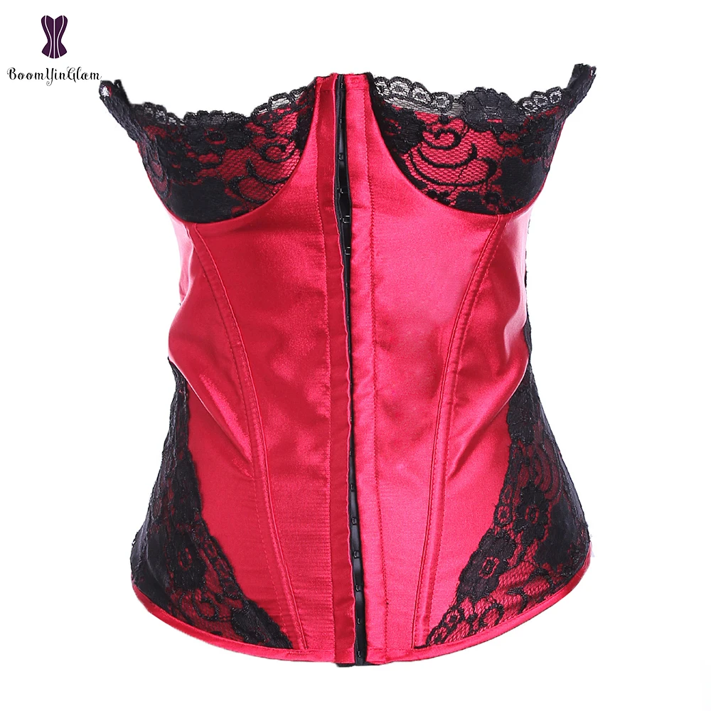 Sexy Corset Lingerie Women Lace Bra Cup Corsets Lingeries Underwear ...