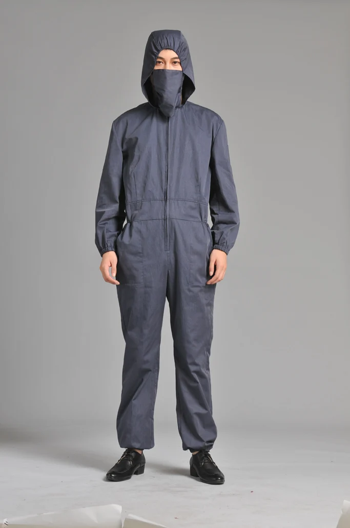 Silver Fiber Strong Anti-radiation Protective Work Clothing,emf Emw Emp ...