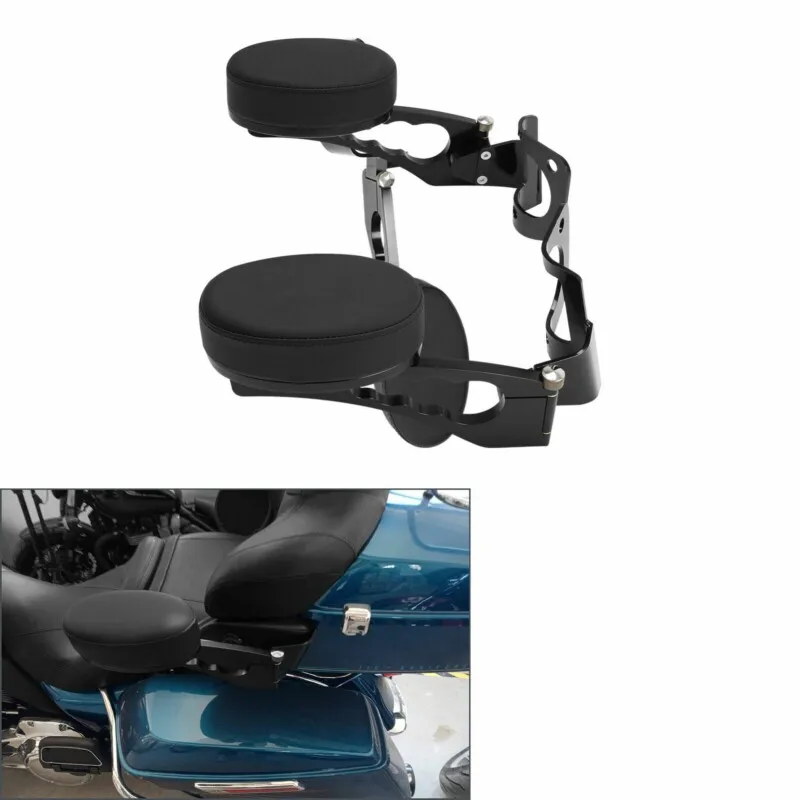 Motorcycle Rear Adjustable Passenger Armrests For Harley Touring ...