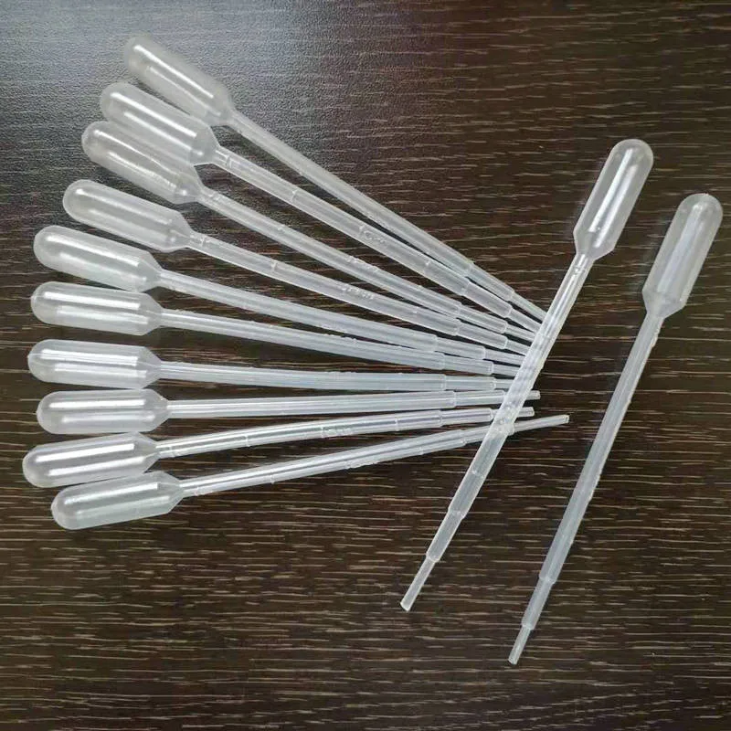 200pcs to 1000pcs 1ml Plastic Dropper Pasteur Pipet Pap Straw, Pipette ...