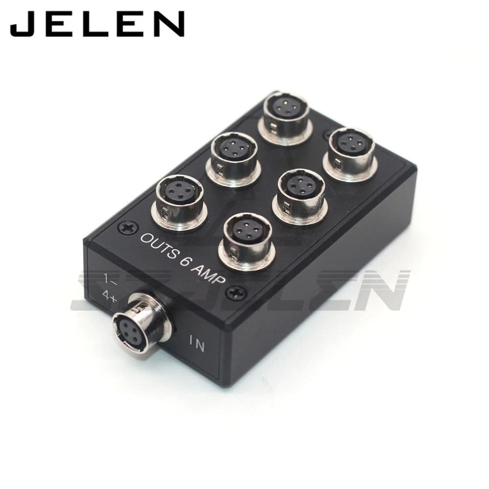 Hirose 4 pin female to Hirose 4 pin power outs 6 AMP for Sound Devices ...
