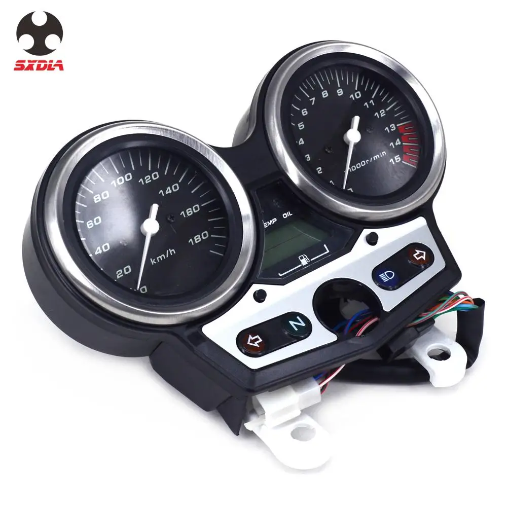 Motorcycle Speed Meter Speedometer Odometer Tachometer Gauges For Honda ...
