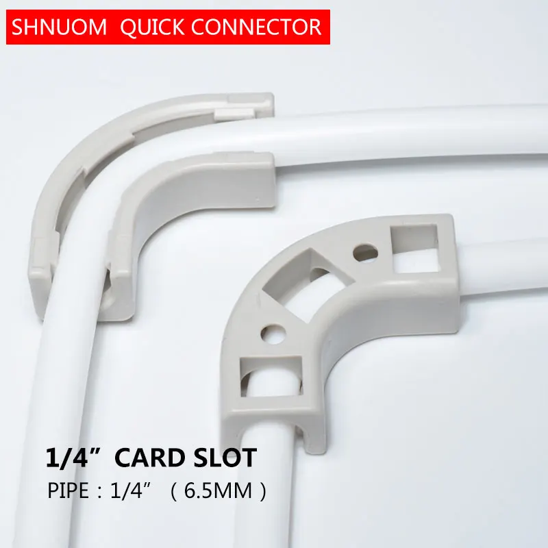 Water-Purifier-Parts-Hose-Flow-Bend-Clip-90-Degree-1-4-PE-Tube-Elbow ...