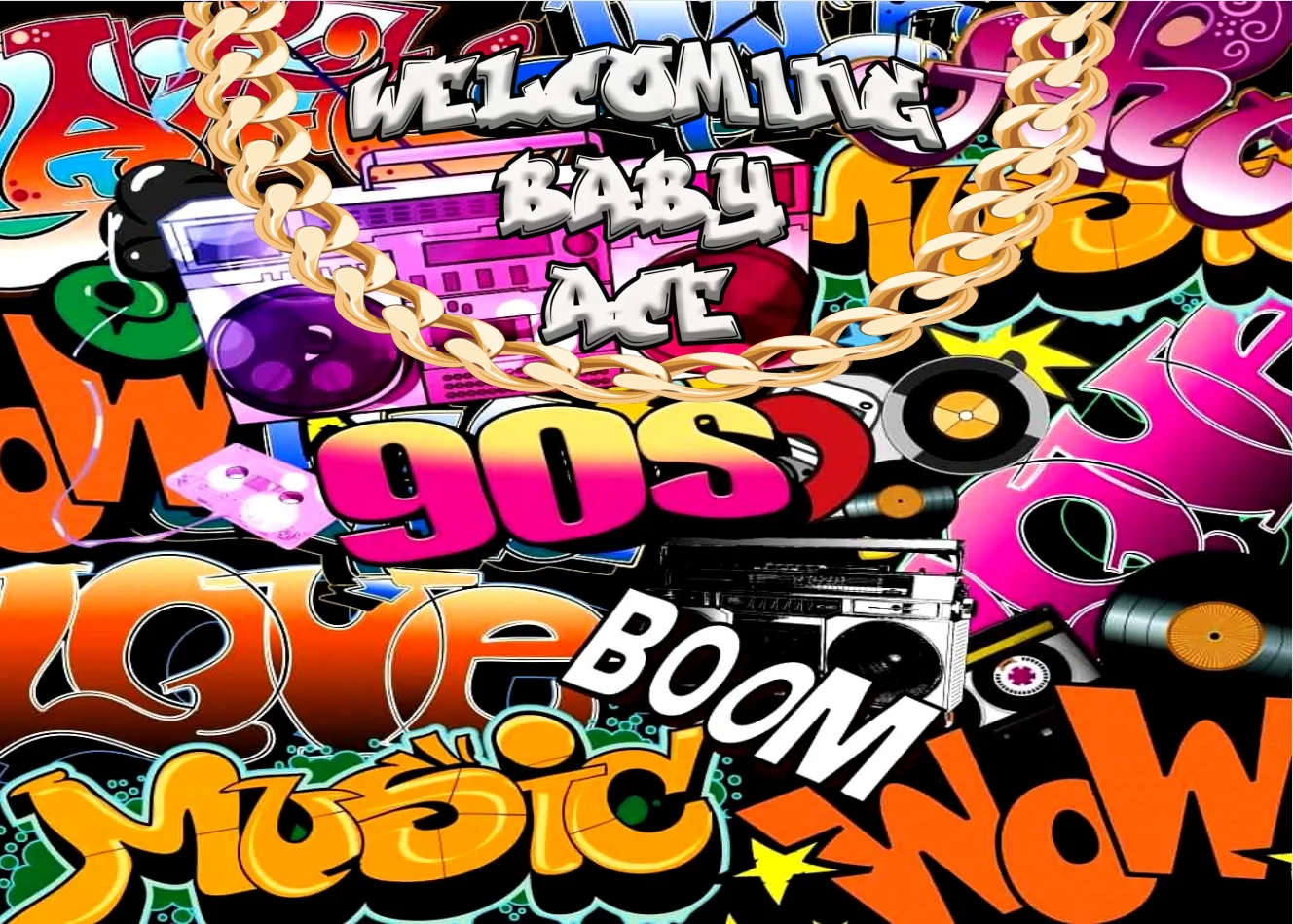 I Love The 90s Background